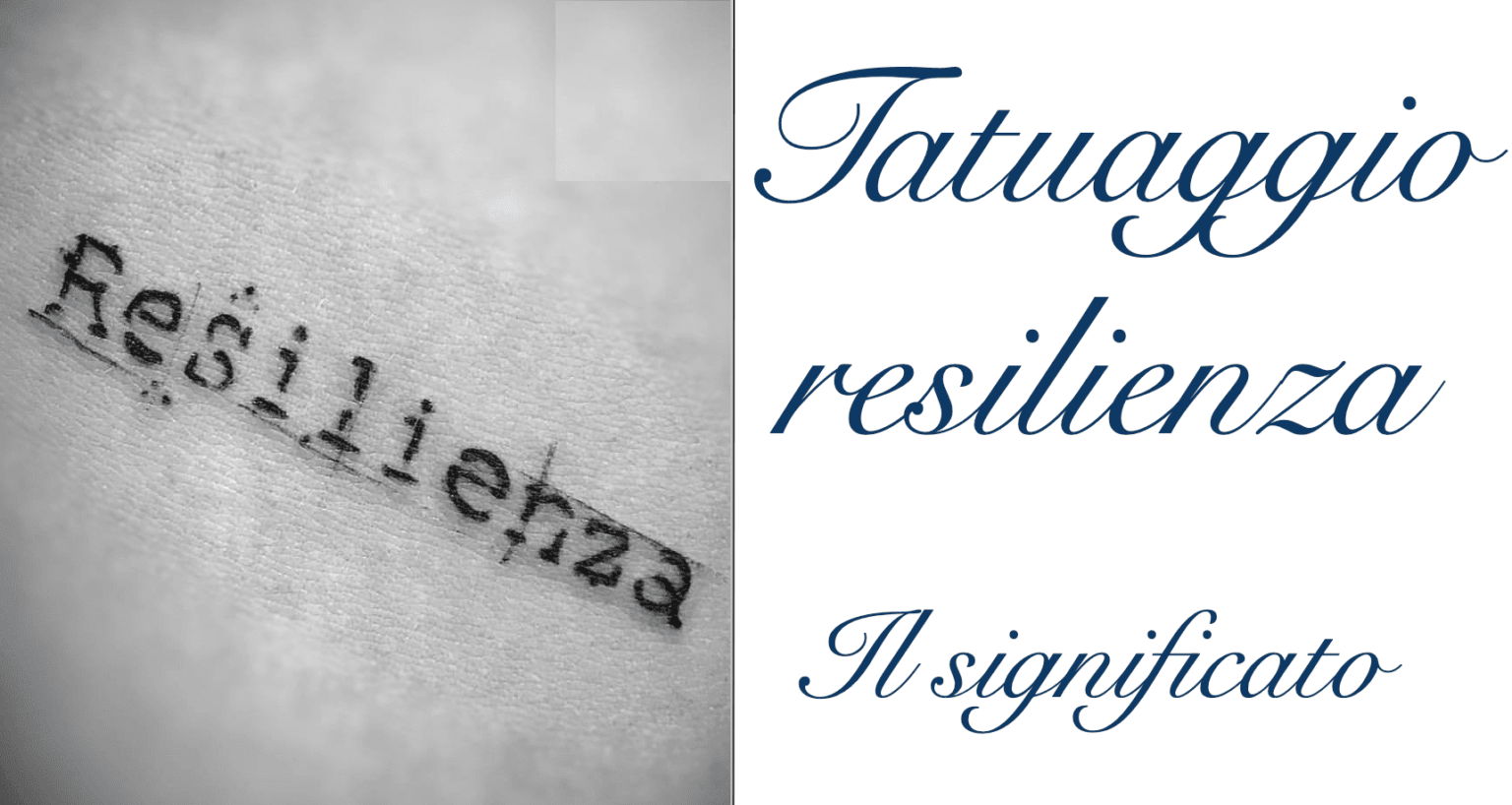 Tatuaggio Resilienza: Significato, Idee, Foto Parti del Corpo