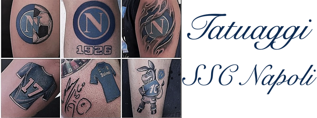 Tatuaggi SSC Napoli: Significato, Simboli e Foto della Squadra Azzurra